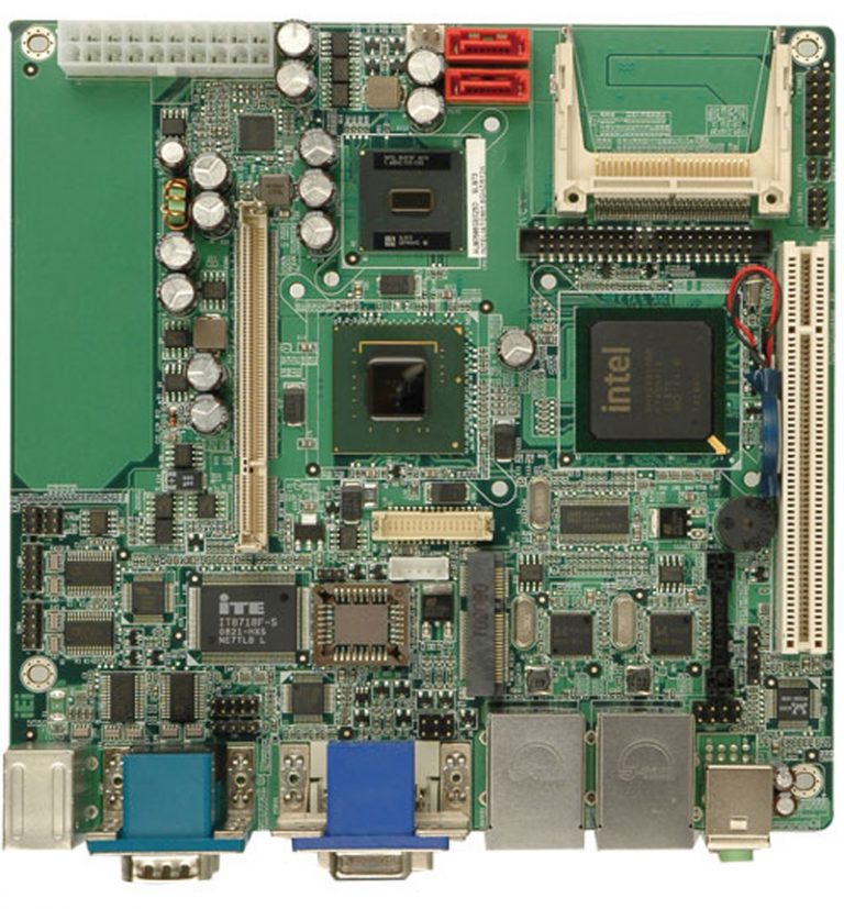 Kino-ATOM Mini-ITX Motherboard with Embedded Fanless Intel Atom N270 1.6 GHz Processor - Global ...