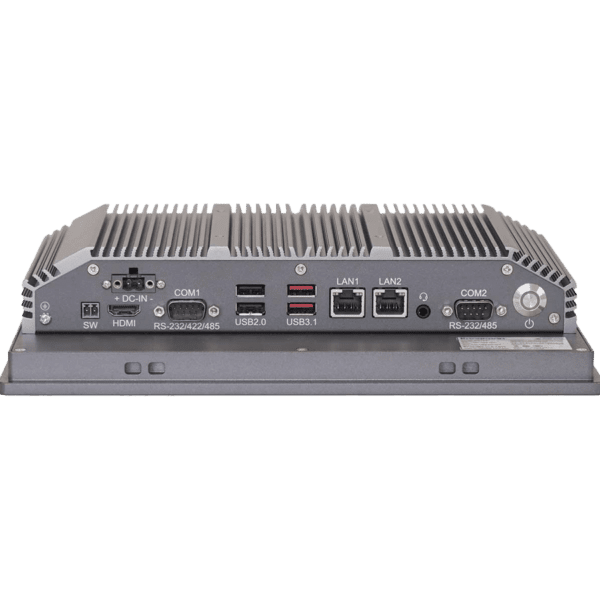 SP-120R-1J64 - Industrial Fanless 12.1" Multitouch Panel PC - Global American